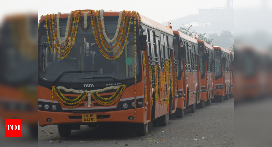 Arvind Kejriwal flags off 100 standard-floor buses | Delhi News - Times ... Arvind Kejriwal flags off 100 standard-floor buses | Delhi News - Times ...