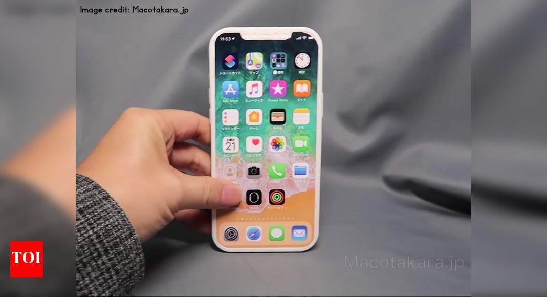 Apple Iphone 12: Watch: First look at 'iPhone 12' dummy based on iPhone ...