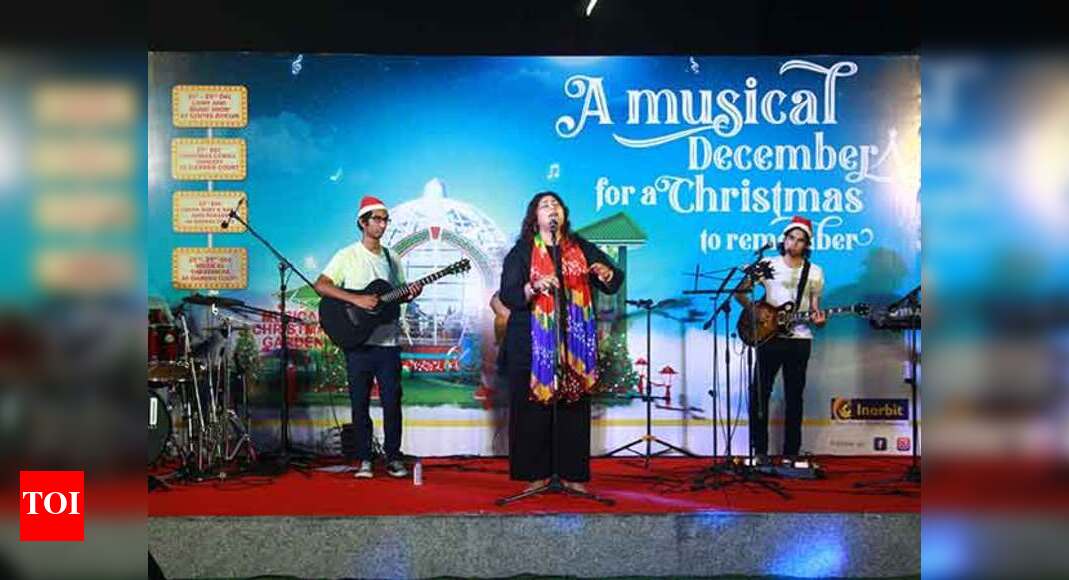 Performers from a singing show enthrall the crowd at a mall | Events ...
