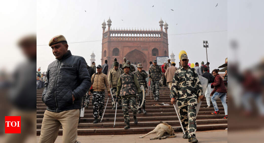CAA Protest News: Heavy police deployment in various parts of national ...