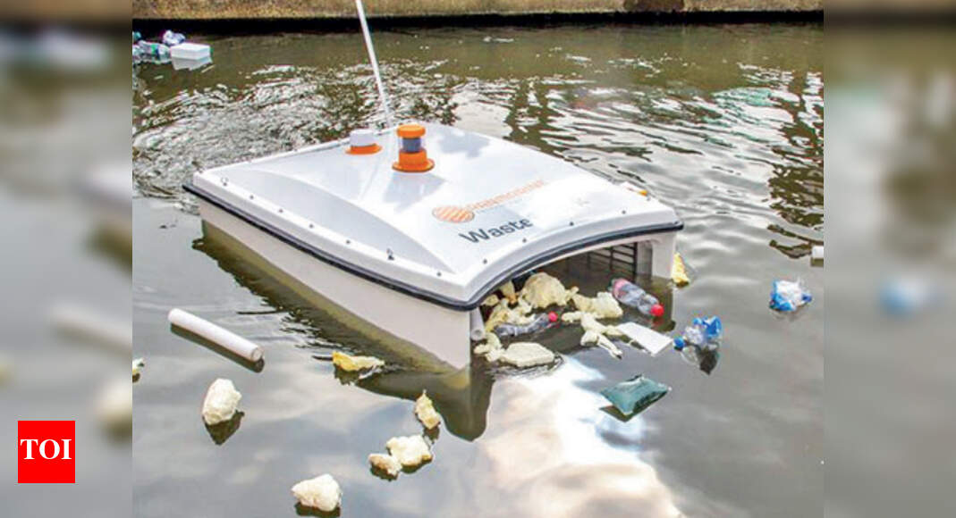 ‘Shark’ that ‘eats’ trash to clean Chennai’s water bodies | Chennai ...