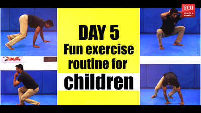 VIDEO: 7-day tailor-made workout as per your need--DAY 5: Fun exercise ...