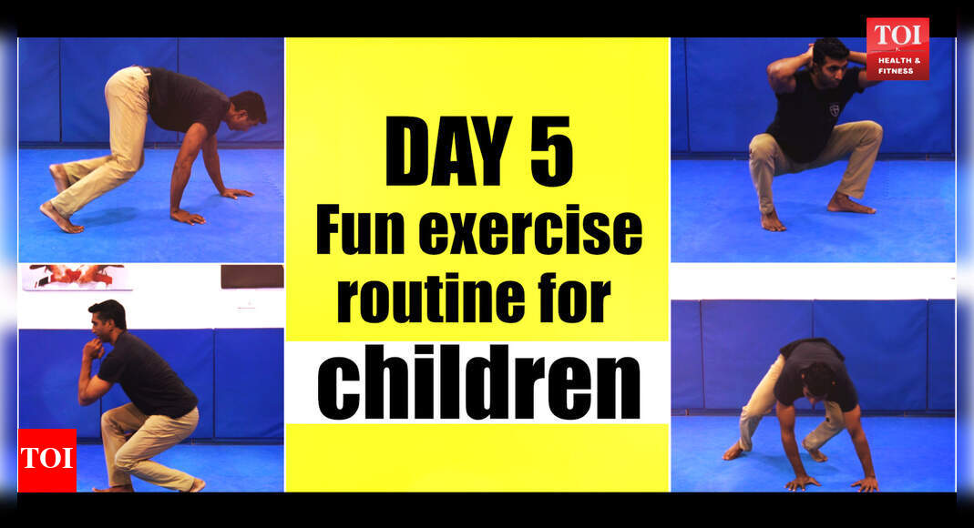 VIDEO: 7-day tailor-made workout as per your need--DAY 5: Fun exercise ...