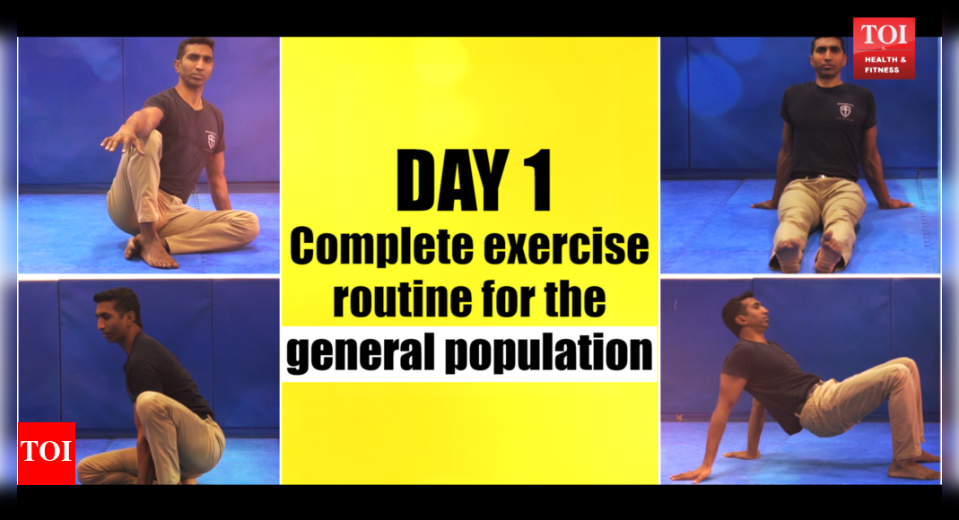 7-day tailor-made workout as per your need --DAY 1: Complete exercise ...