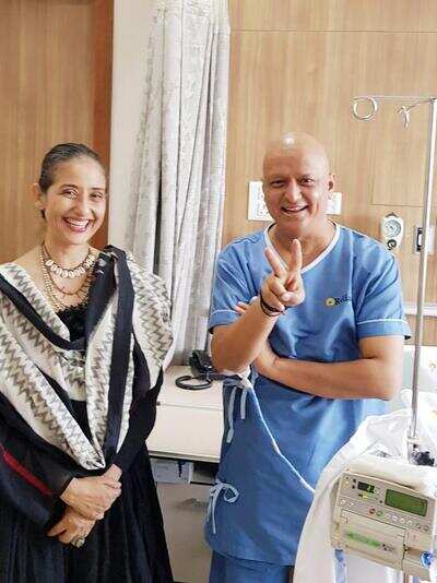 Manisha Koirala visits Anil Baluni in Mumbai hospital | Dehradun News ...