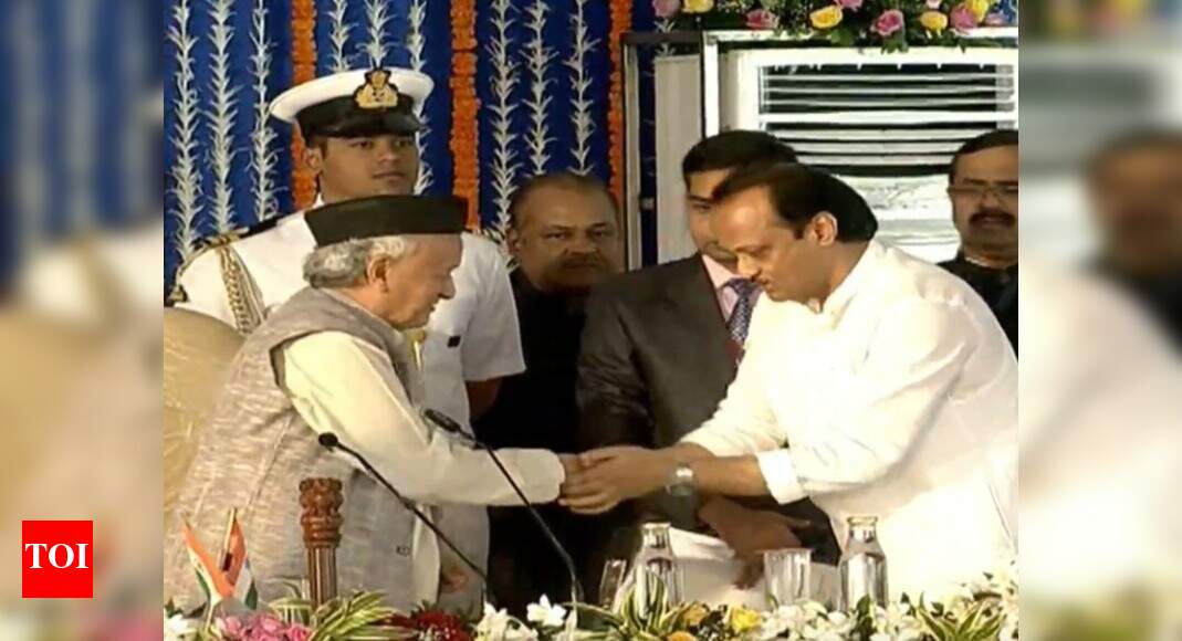 Maharashtra cabinet expansion: Ajit Pawar sworn in as deputy chief ...