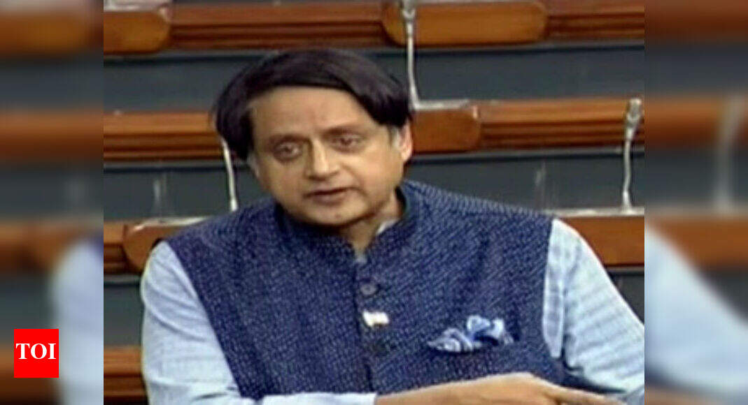 Shashi Tharoor: Don’t give communal colour to stir | India News - Times ...