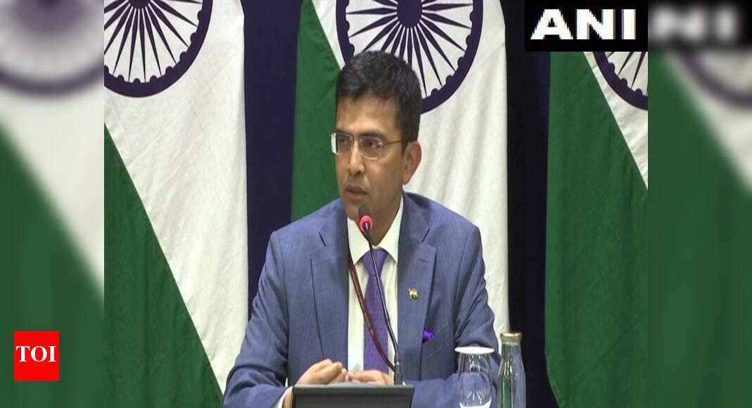 Our map accurately depicts India's sovereign territory, boundary with Nepal not revised: MEA ...