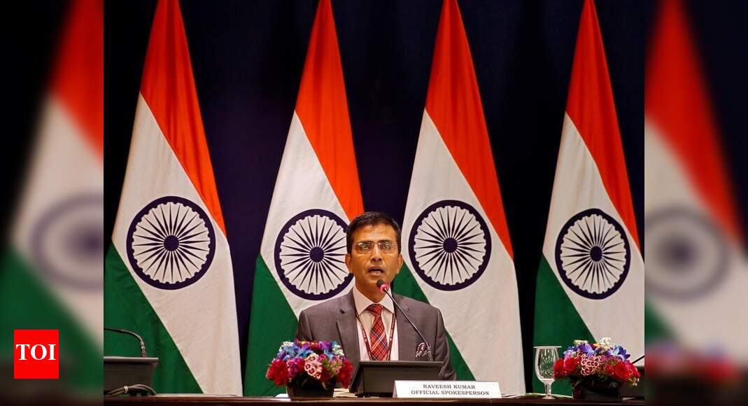 Our map accurately depicts India's sovereign territory, boundary with Nepal not revised: MEA ...