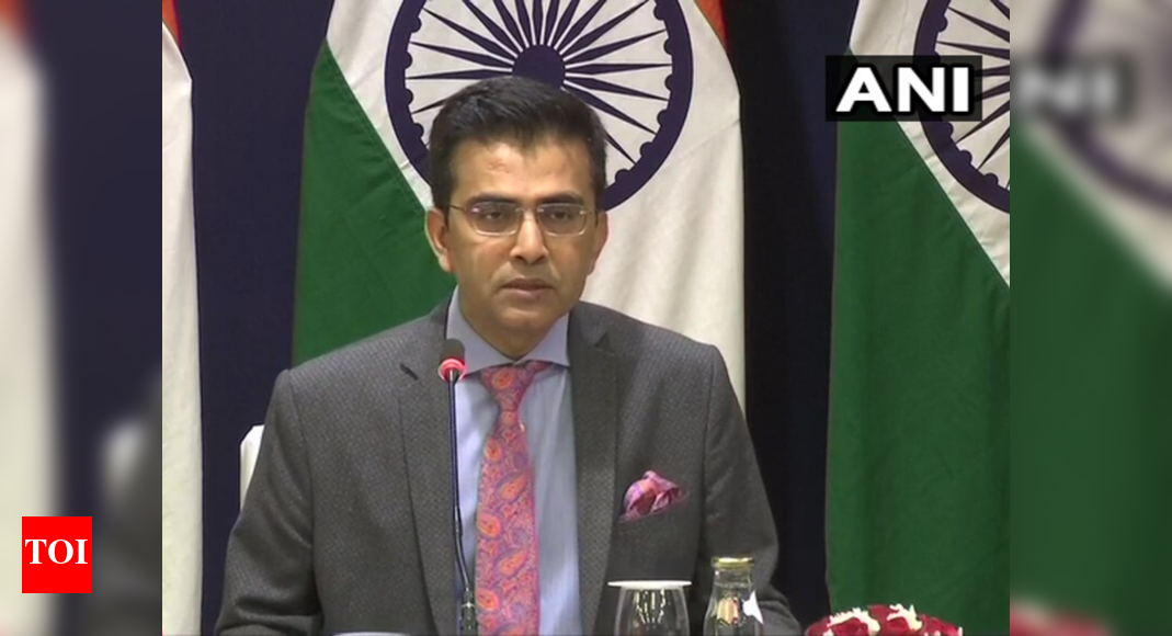 New map in no way revises boundary with Nepal: MEA | India News - Times of India