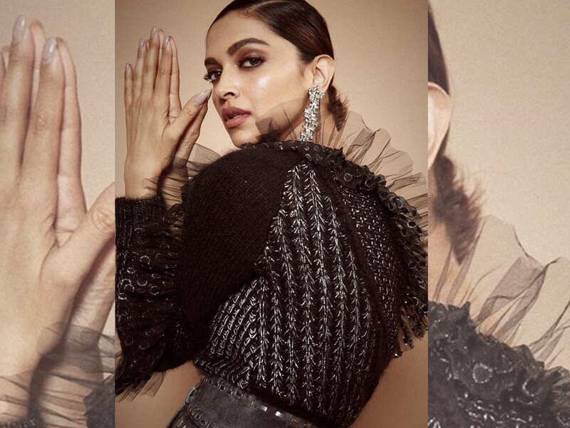 Photo: Deepika Padukone looks bold and beautiful in her bodacious black ...