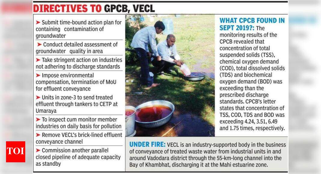 GPCB rapped over VECL flouting pollution norms | Vadodara News - Times ...