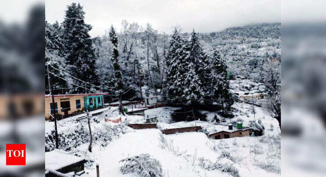Fresh snowfall in HP, J&K, Uttarakhand; marginal rise in temperature ...