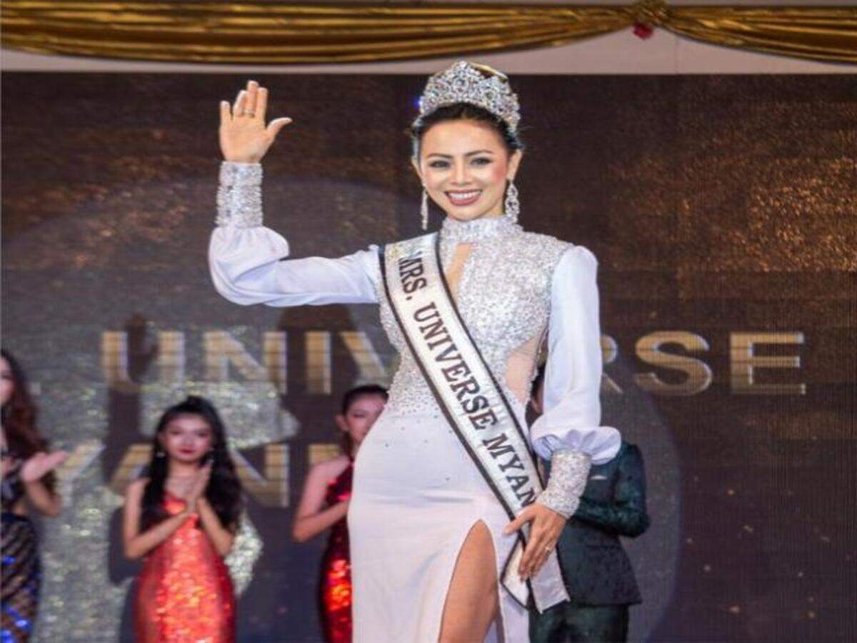 Honey Cho of Myanmar crowned Mrs. Universe 2019