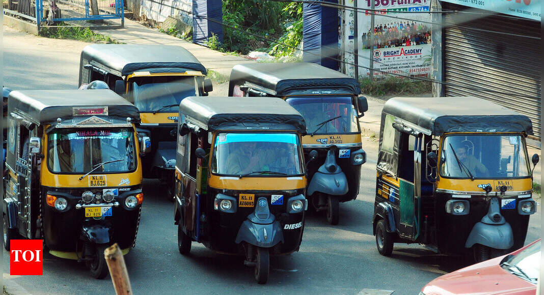 Police launch biometric registration of Kozhikode auto rickshaws ...
