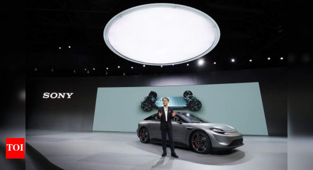 An electric car from Sony may soon be on its way - Times of India