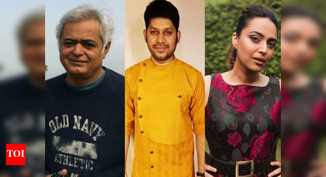 Let better sense prevail: Hansal Mehta deletes tweet slamming director ...