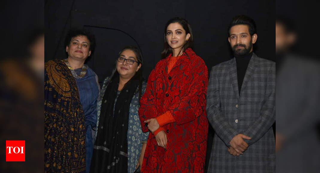 'Chhapaak': Deepika Padukone, Vikrant Massey and Meghna Gulzar host a ...