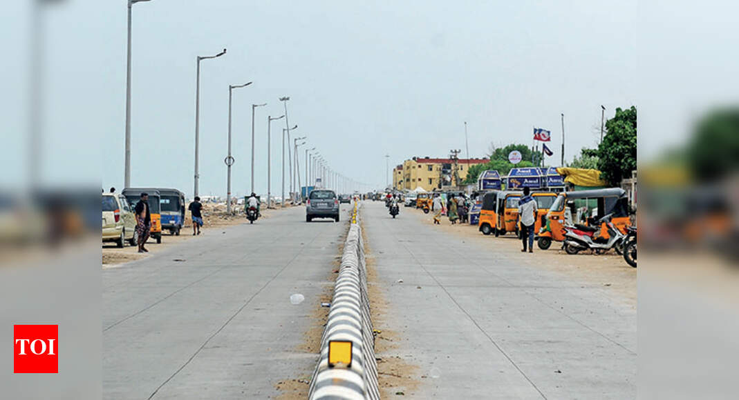 Chennai: Now, walk or jog along Marina Loop Road | Chennai News - Times ...