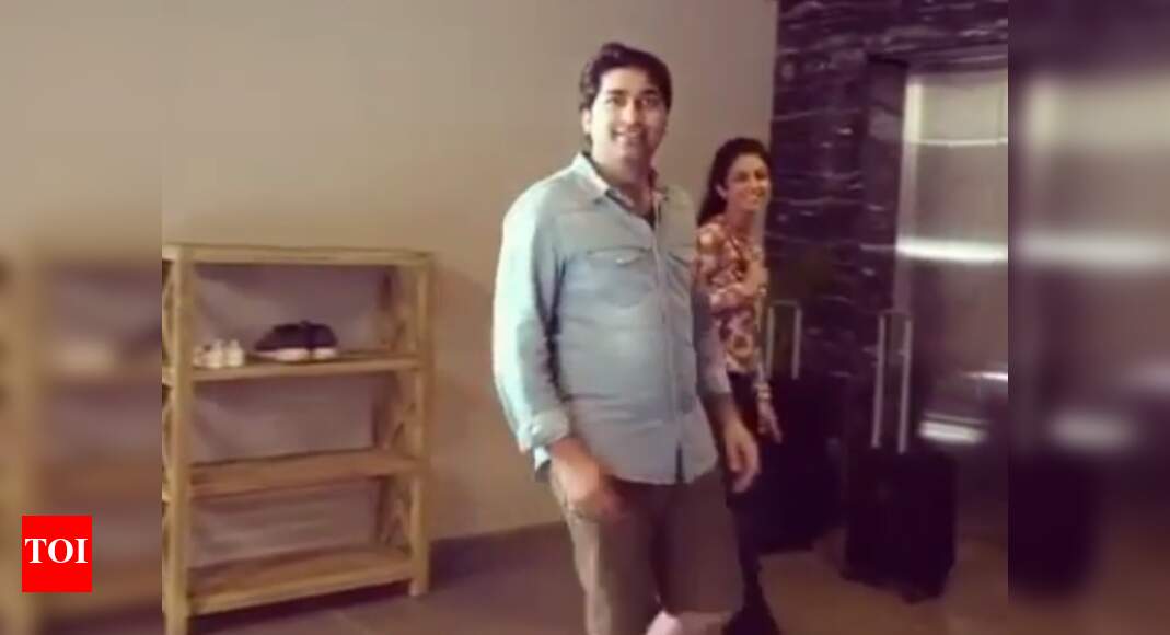 Watch: Malhar Thakar enjoys some fun time with co-actor Manasi Parekh ...
