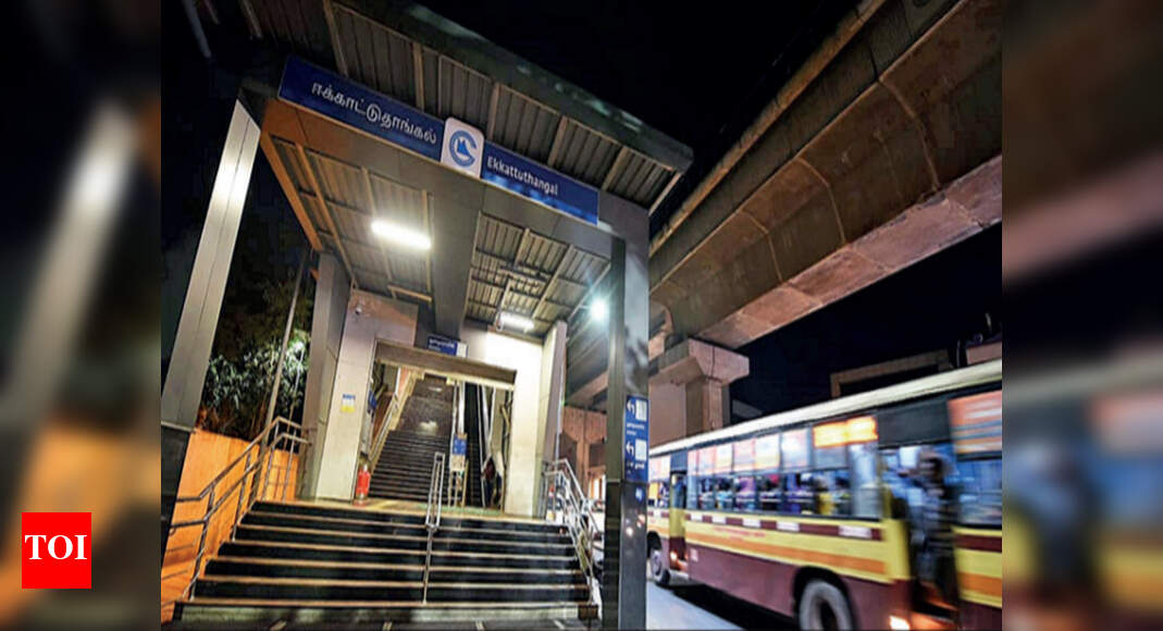 Shift bus shelters closer to metro station entry points, CMRL tells ...