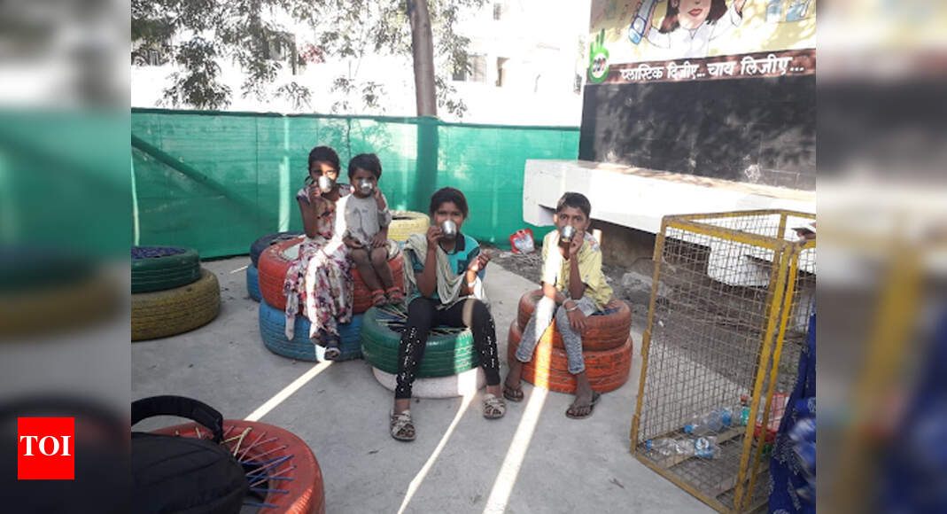 ‘Give plastic, take tea’: Waste sorting centre starts cafe ...