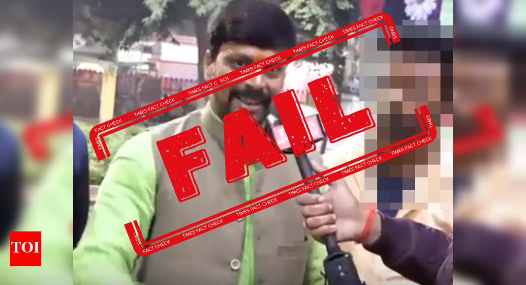 FAKE ALERT: Video of BJP critic passed off as BJP-RSS supporter ...