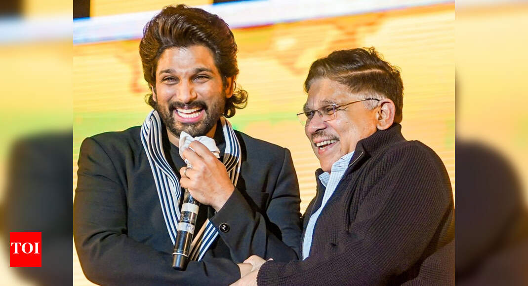 Allu Arjun wishes his father Allu Aravind on his birthday, call him his ...