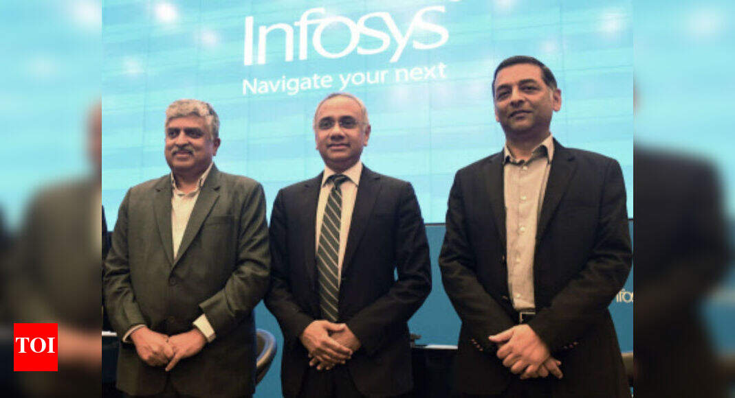 Infosys CEO, CFO get clean chit on whistleblower complaint - Times of India