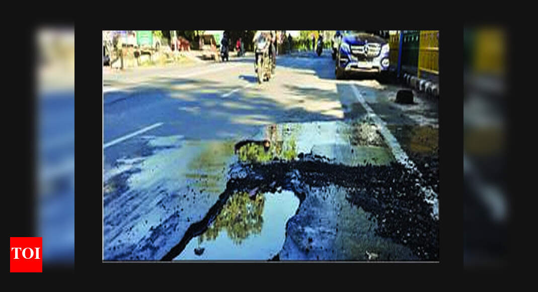 Is this how Dehradun's premier Rajpur road is maintained? | Dehradun ...