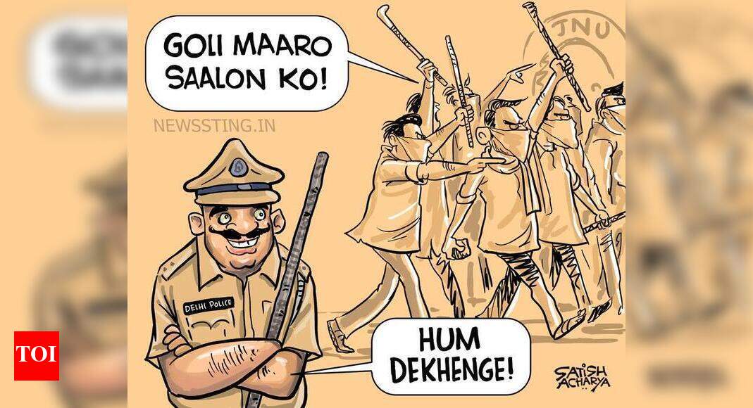 VIRAL COMIC ART IN TIMES OF PROTEST | Bengaluru News - Times of India