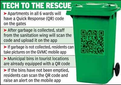 GVMC banks on QR codes to streamline waste management | Visakhapatnam ...