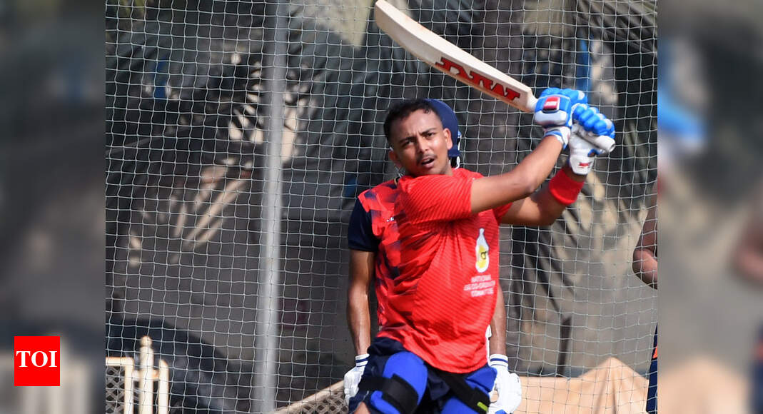 Shaw bats in nets as selectors prepare to pick ODI, Test squads for NZ ...