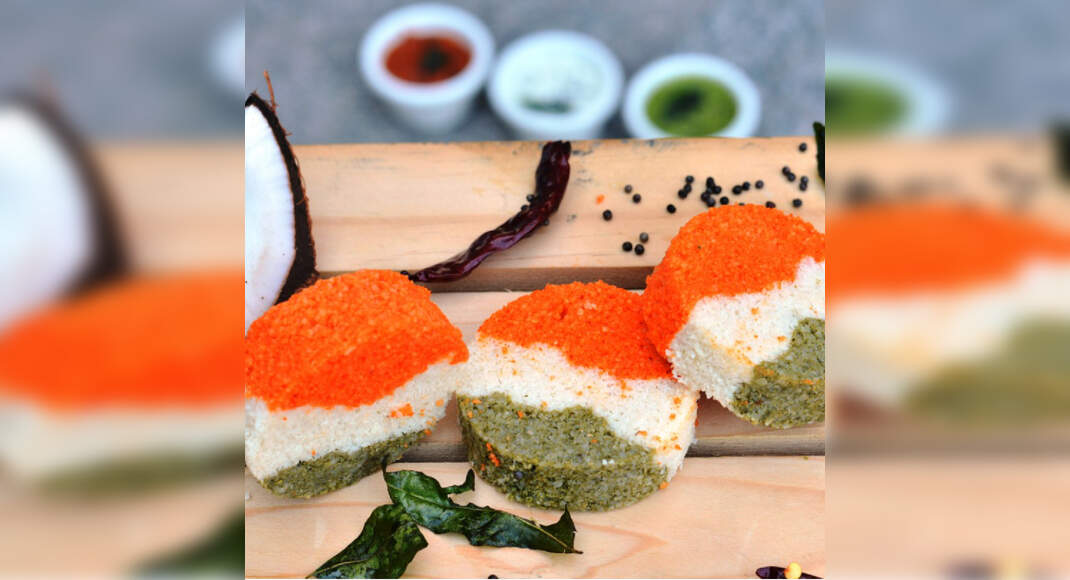 Tricolour Idli Recipe: How to Make Tricolour Idli Recipe | Homemade ...