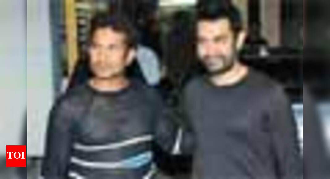 Sachin at a filmi event | Events Movie News - Times of India