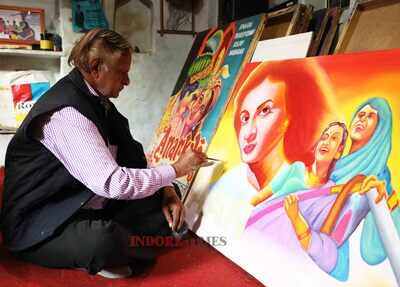 Meet the man who is recreating 80 year old film posters | Indore News ...