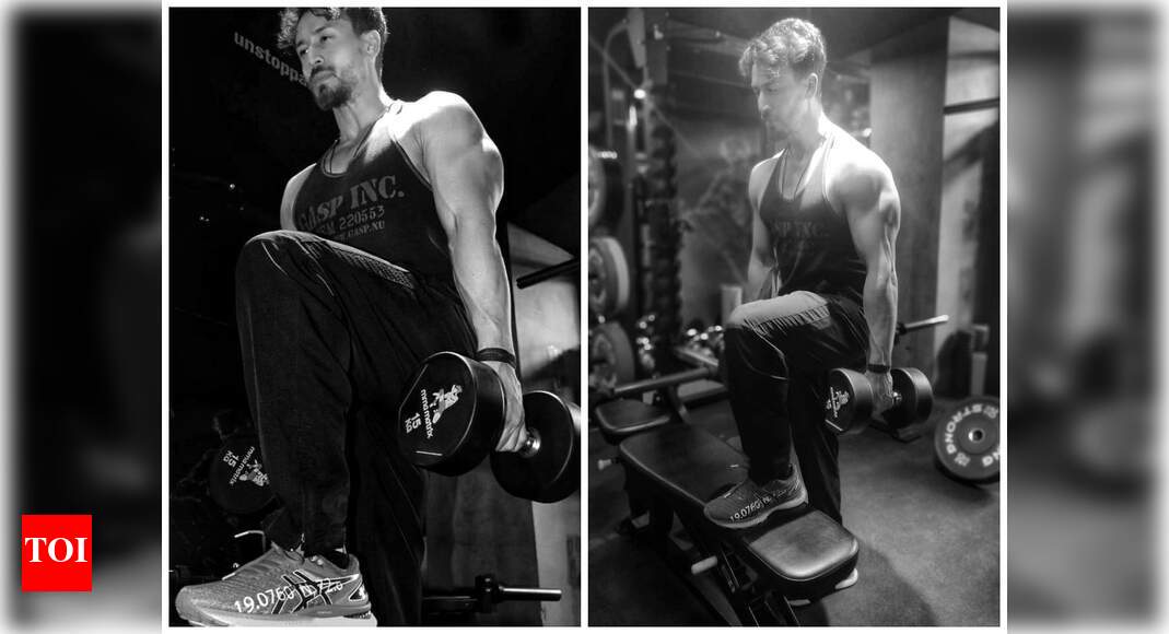 Photos: Tiger Shroff flexing his muscles in his latest post is sure to ...