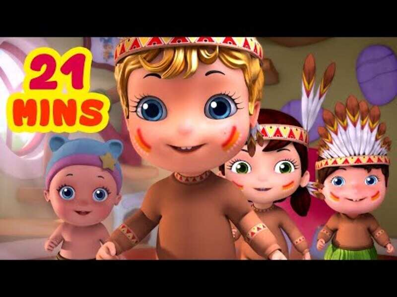 Kids Songs | Nursery Rhymes & Baby Songs 'Five Little Babies Looking ...