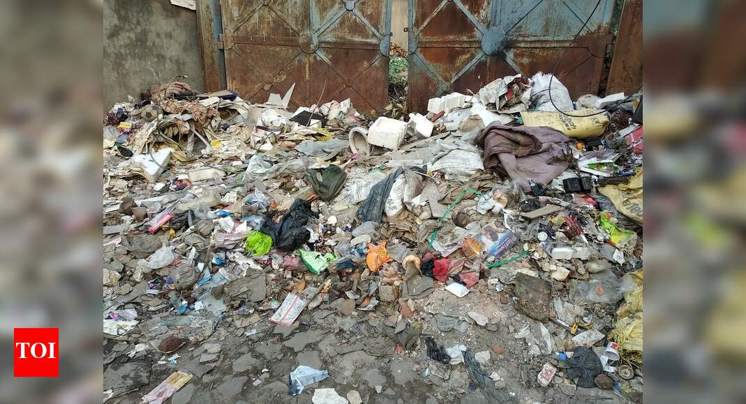 open garbage dump, Tollygunge - Times of India