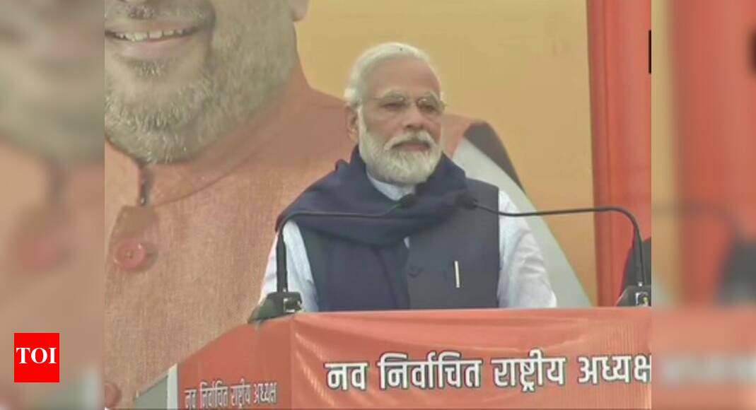 BJP will scale newer heights during Nadda's presidency: PM Narendra ... BJP will scale newer heights during Nadda's presidency: PM Narendra ...