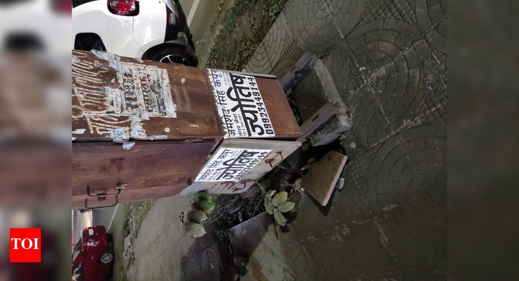 Defacing public property - Times of India