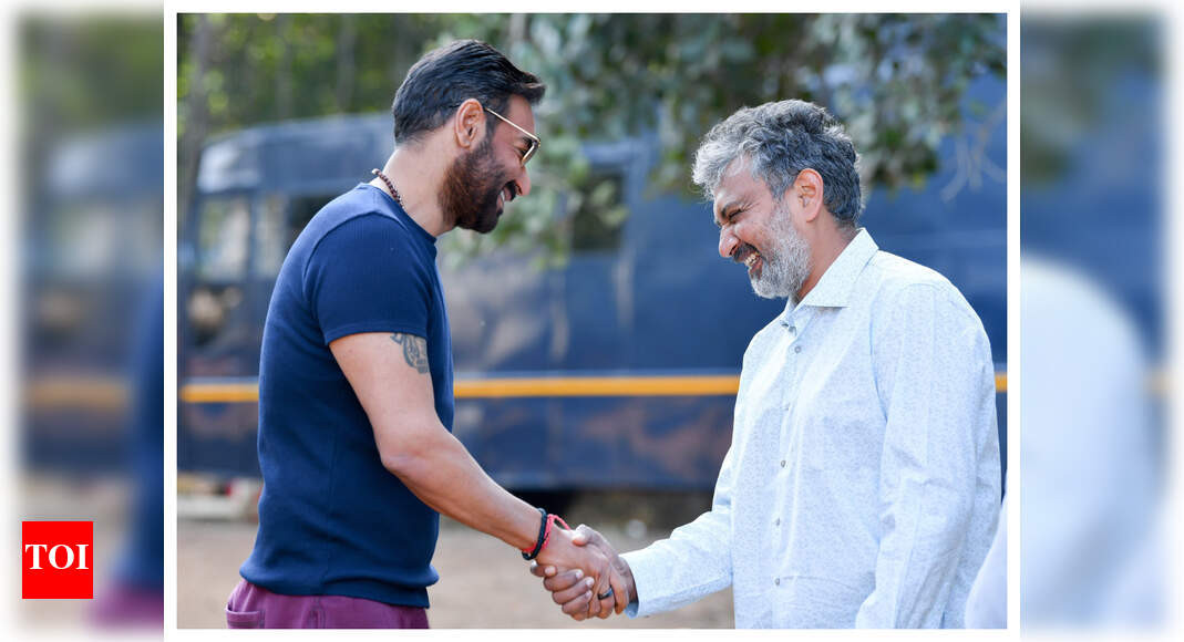 ‘RRR’: Ajay Devgn kick-starts the schedule of SS Rajamouli’s next ...