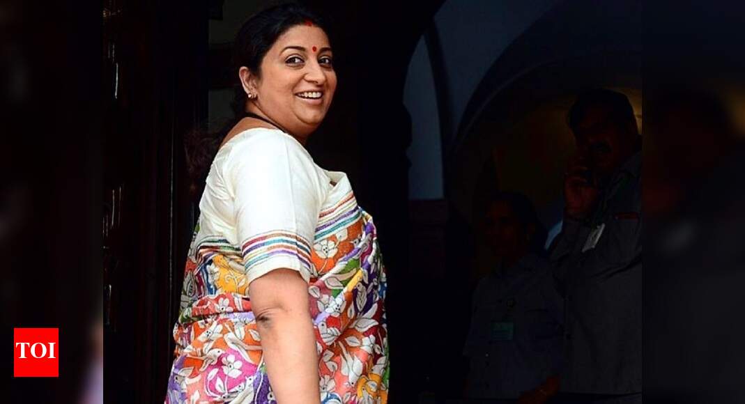 Smriti Irani's hilarious meme on the consequences of 'exercising' will ...