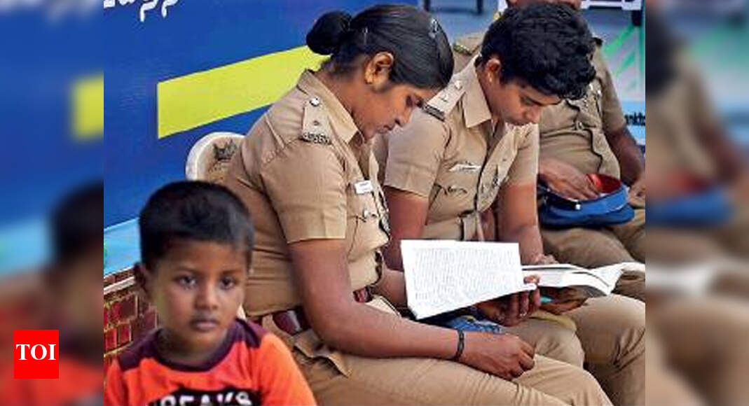 Cops' day out at Chennai book fair - The Times of India