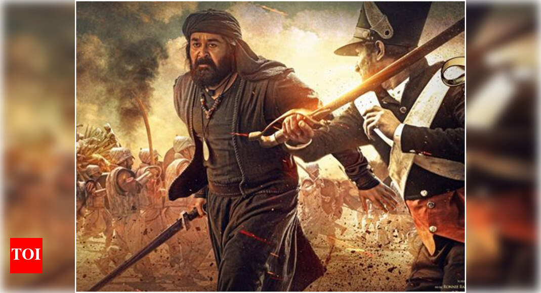 Mohanlal starrer 'Marakkar - Arabikadalinte Simham' new poster features ...