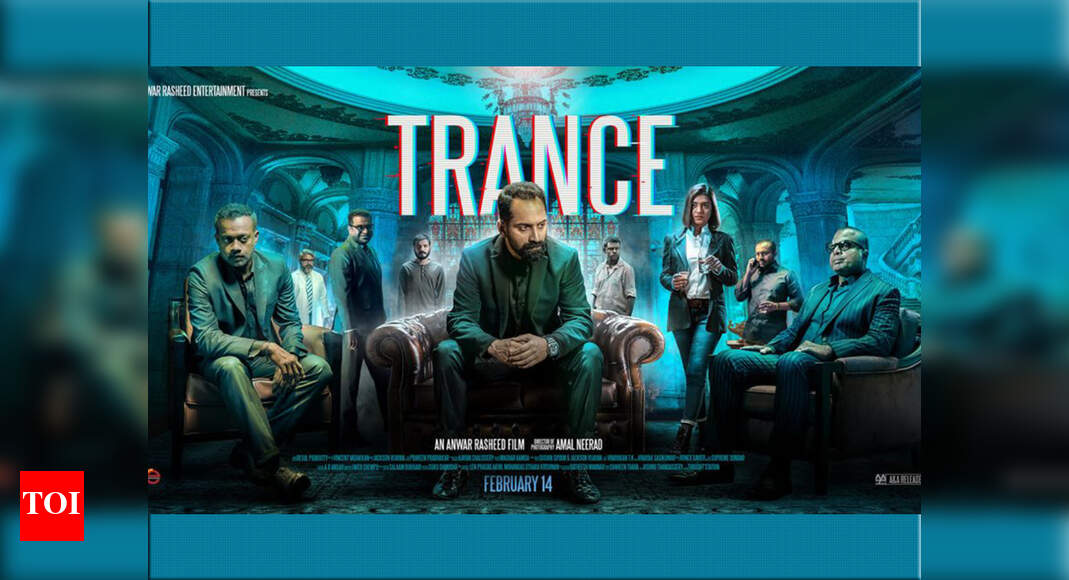 Trance new star studded poster features Fahadh Nazriya Gautham Vasudev Menon and Chemban Vinod Malayalam Movie News Times of India