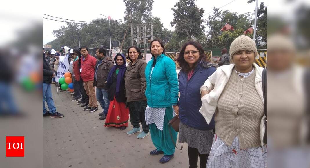 Bihar forms the longest human chain ever | Events Movie News - Times of ...