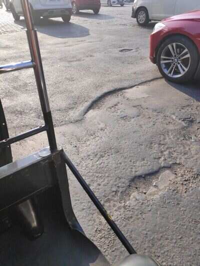 horrible roads - Times of India