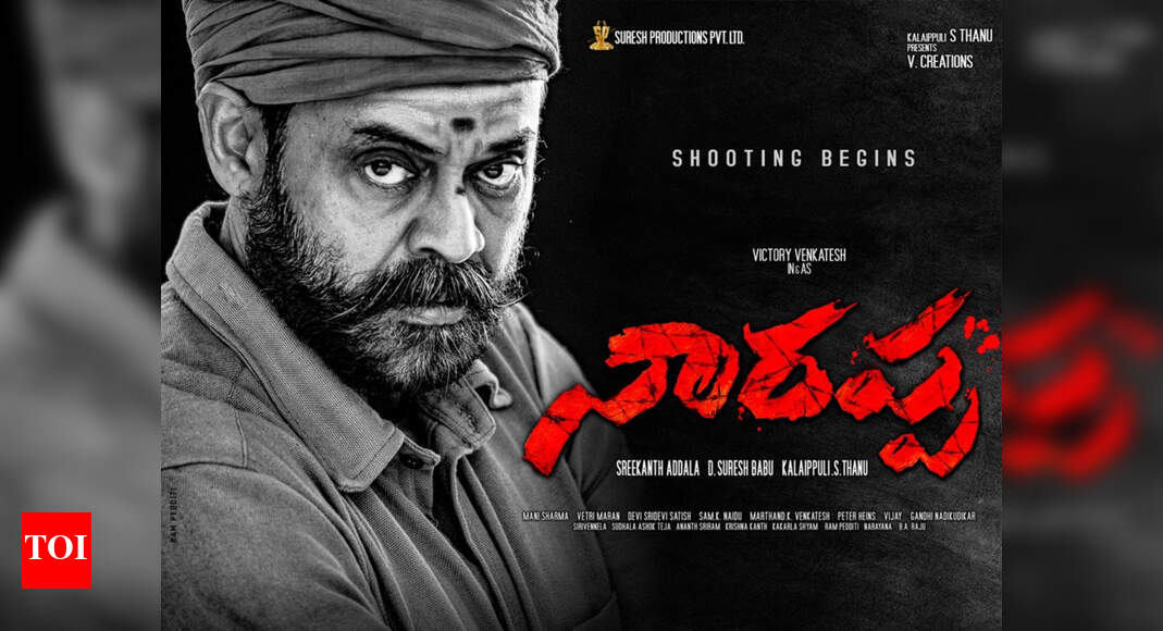 Naarappa first look: From Samantha to Rana, here’s how celebs reacted ...