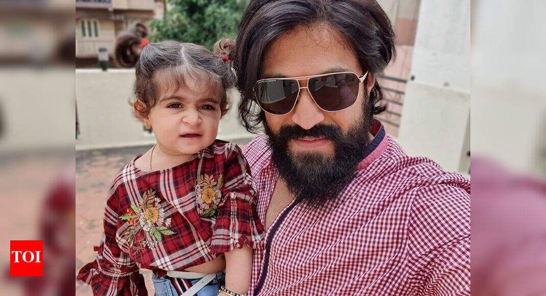 Will Yash reveal his son's picture this month end? | Kannada Movie News ...